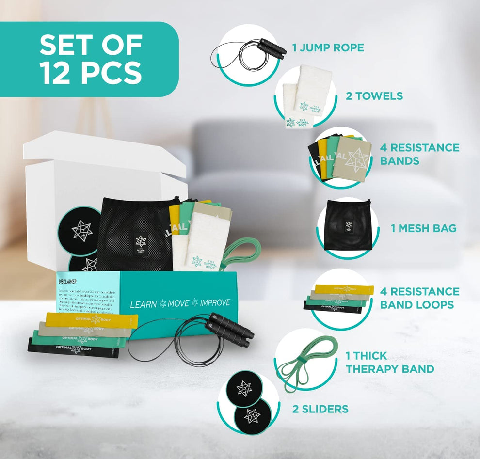 Exercise Equipment for Home Physical Therapy Workouts: TOB Kit by Dr ...